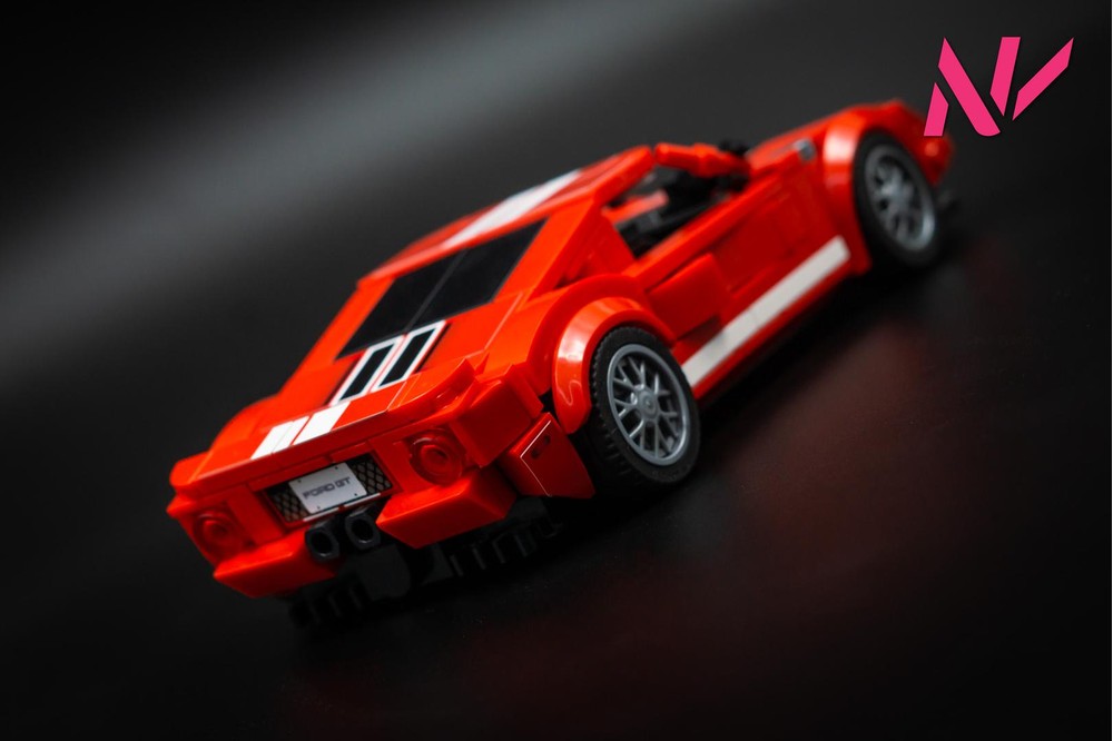 Lego Moc Ford Gt 2005 Red By Nv Carmocs Rebrickable Build With Lego