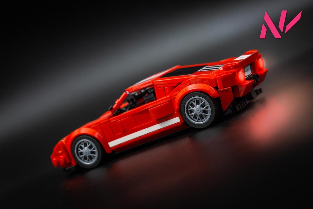 Lego Moc Ford Gt 2005 Red By Nv Carmocs Rebrickable Build With Lego