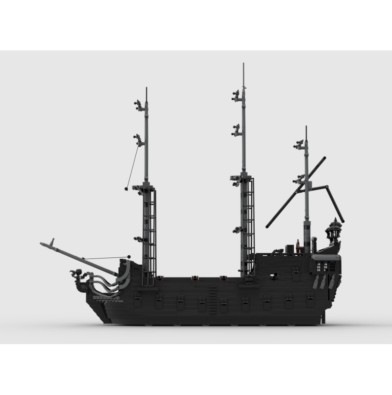 LEGO MOC The Black Pearl by Delta_38 | Rebrickable - Build with LEGO