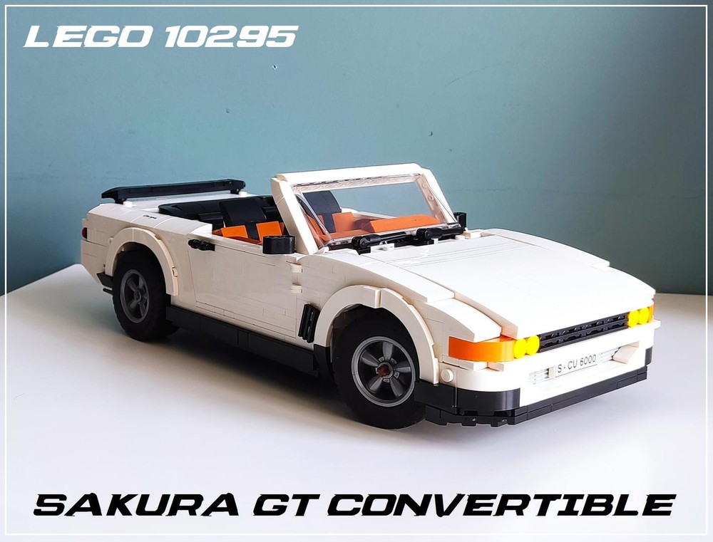 LEGO MOC 10295 Sakura GT Convertible by Kirvet | Rebrickable - Build ...
