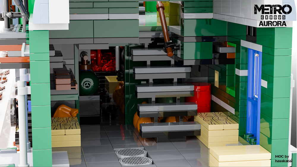 Lego Moc Metro Exodus Aurora Ucs By Hasskabal Rebrickable Build