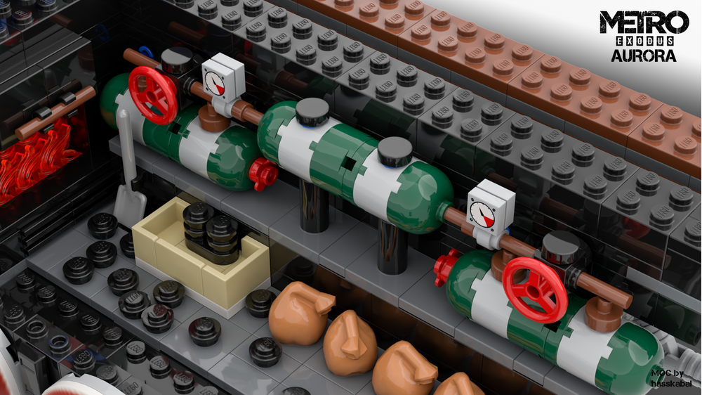 Lego Moc Metro Exodus Aurora Ucs By Hasskabal Rebrickable Build