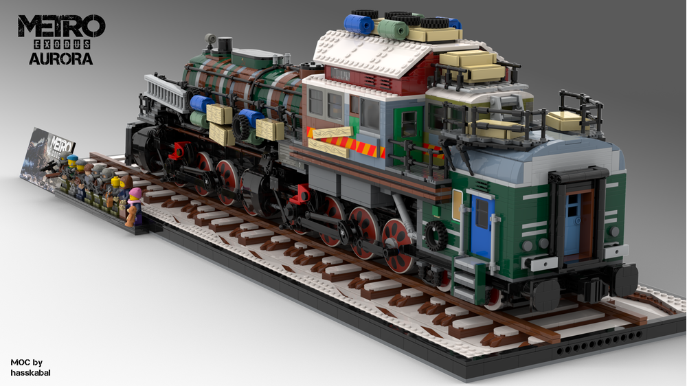 LEGO MOC Metro Exodus - Aurora UCS by hasskabal | Rebrickable - Build ...