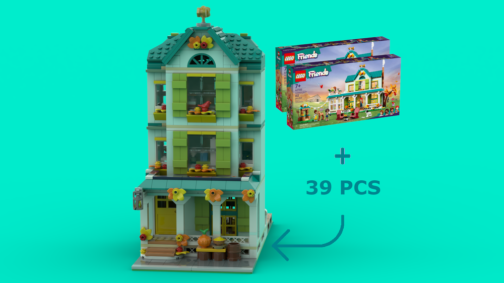 LEGO MOC Autumn Apartment Modular Building by lego_modular_building ...