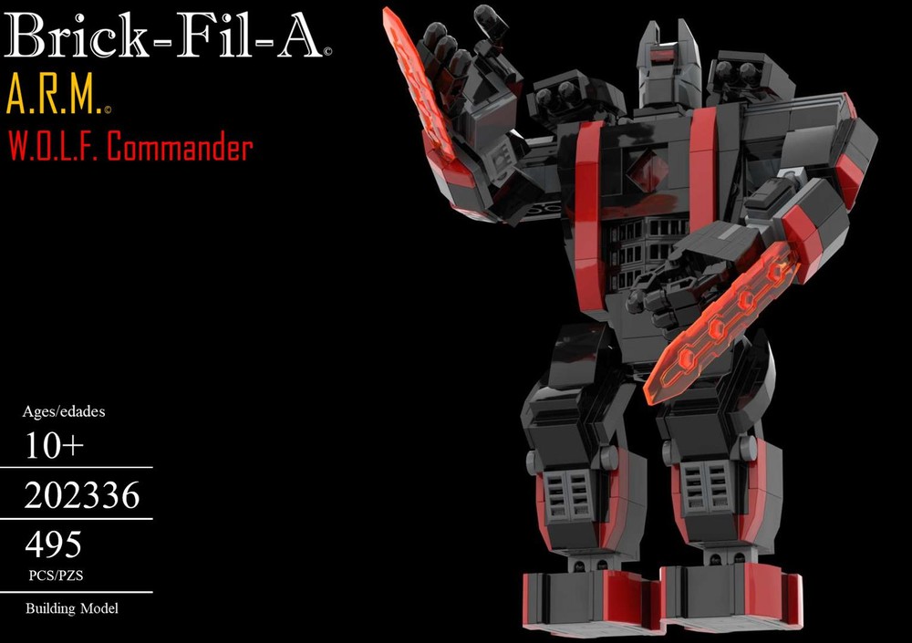 LEGO MOC W.O.L.F. Commander by Brick-Fil-A-Builds | Rebrickable - Build ...