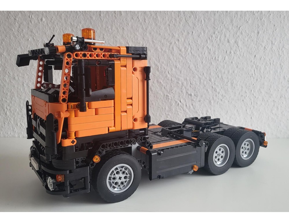 LEGO MOC Semitrailer Truck Mercedes-Benz Arocs - 6 x 4 by hoschy0815 ...