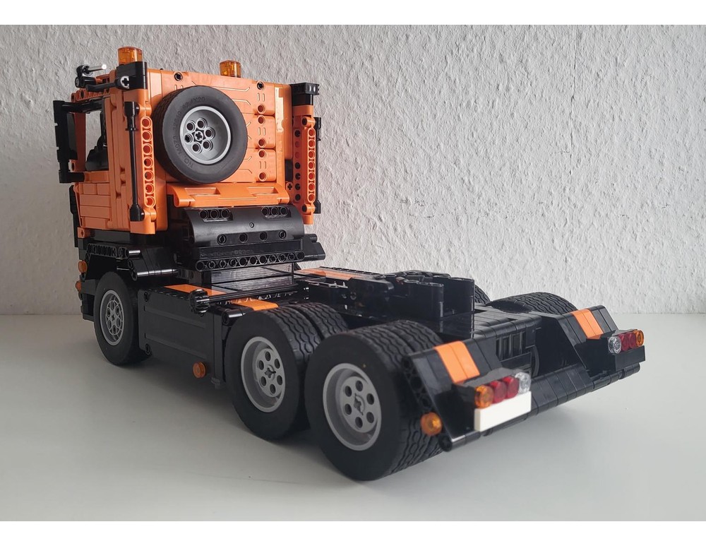 LEGO MOC Semitrailer Truck Mercedes-Benz Arocs - 6 x 4 by hoschy0815 ...