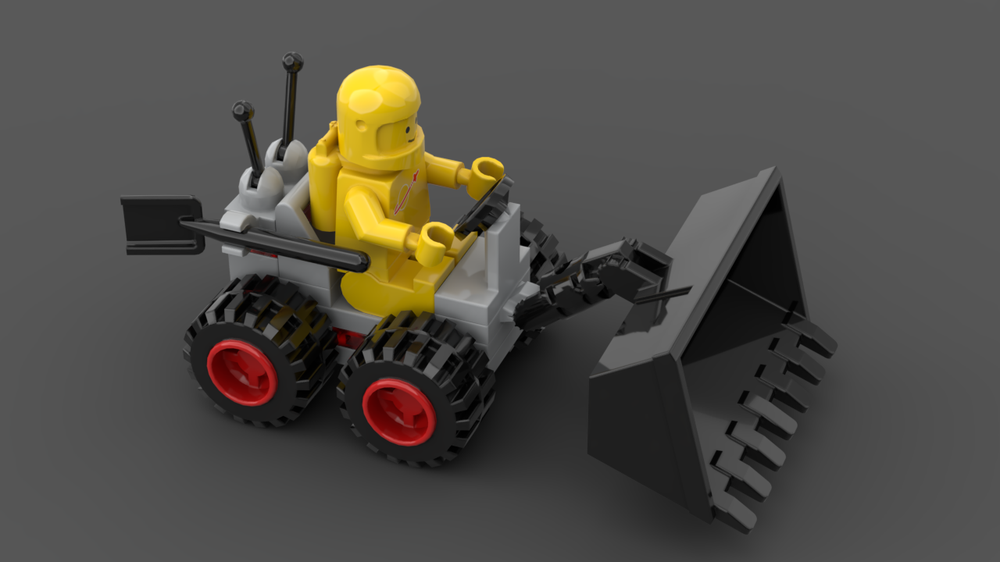 LEGO MOC Classic Space Reimagined: Shovel Buggy - Space Dozer (6821 ...