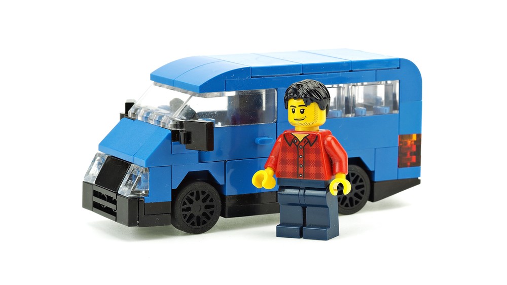 LEGO MOC Blue Van by De_Marco | Rebrickable - Build with LEGO