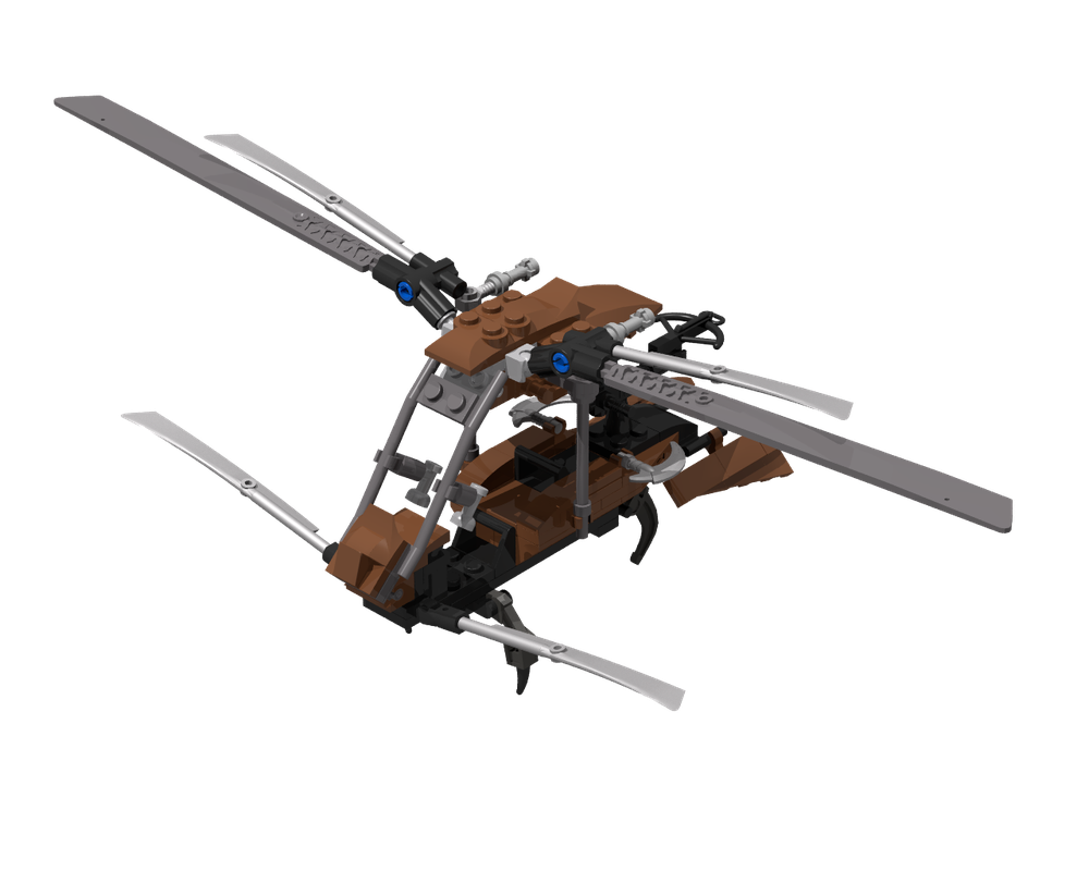 LEGO MOC Wookie Fluttercraft by KennoMonkey | Rebrickable - Build with LEGO