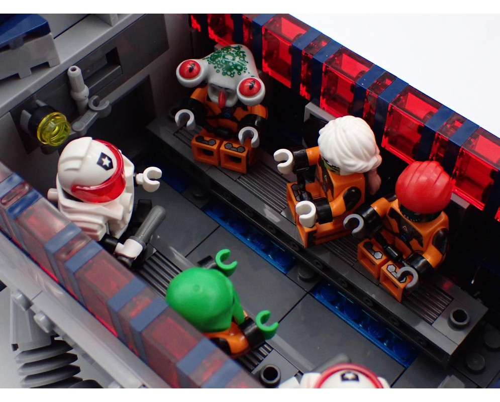 LEGO MOC Galactic Prison Transport by Terra_Ender | Rebrickable - Build ...