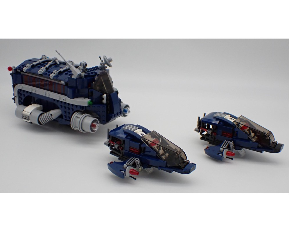 LEGO MOC Galactic Prison Transport by Terra_Ender | Rebrickable - Build ...