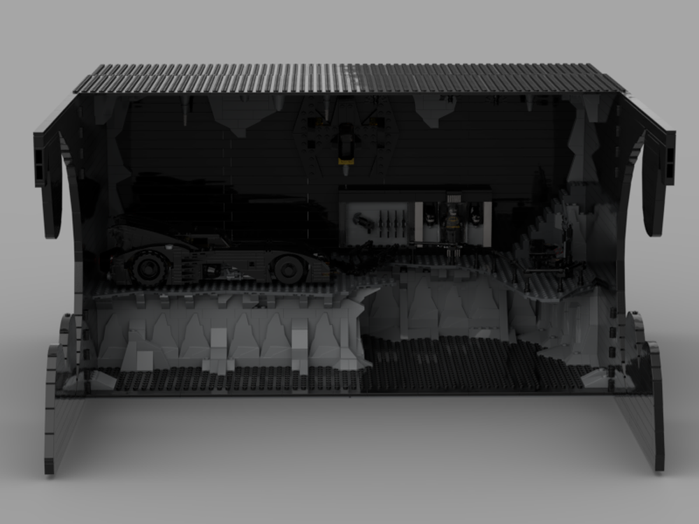 LEGO MOC BatCave Shadowbox Redux by jameshigson0512 | Rebrickable ...