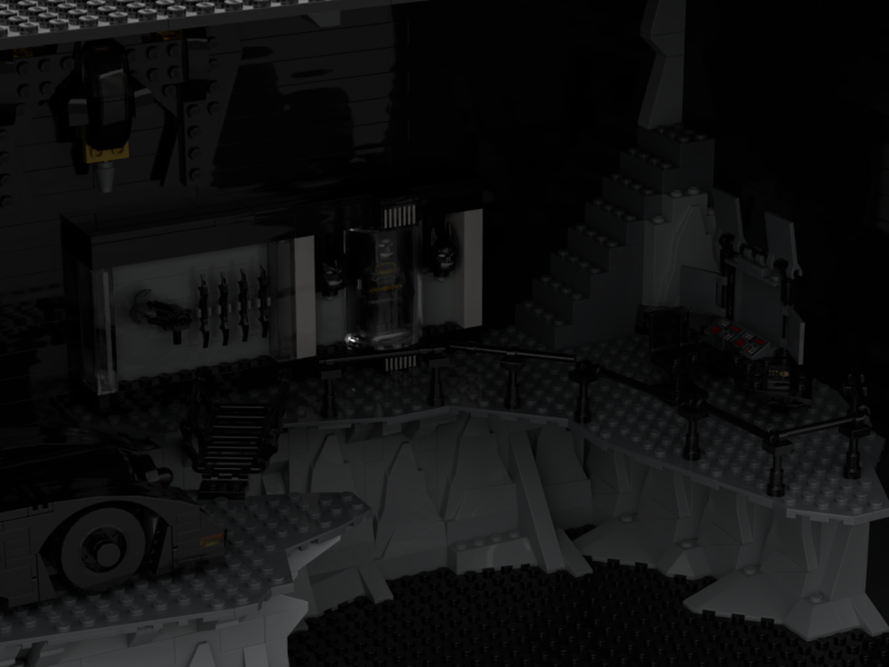 LEGO MOC BatCave Shadowbox Redux by jameshigson0512 | Rebrickable ...