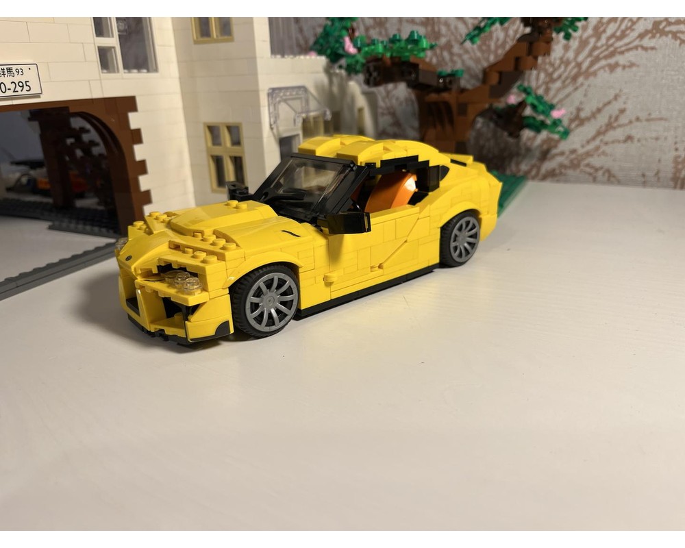 Lego Moc Toyota Supra A90 By Erglisg Rebrickable Build With Lego