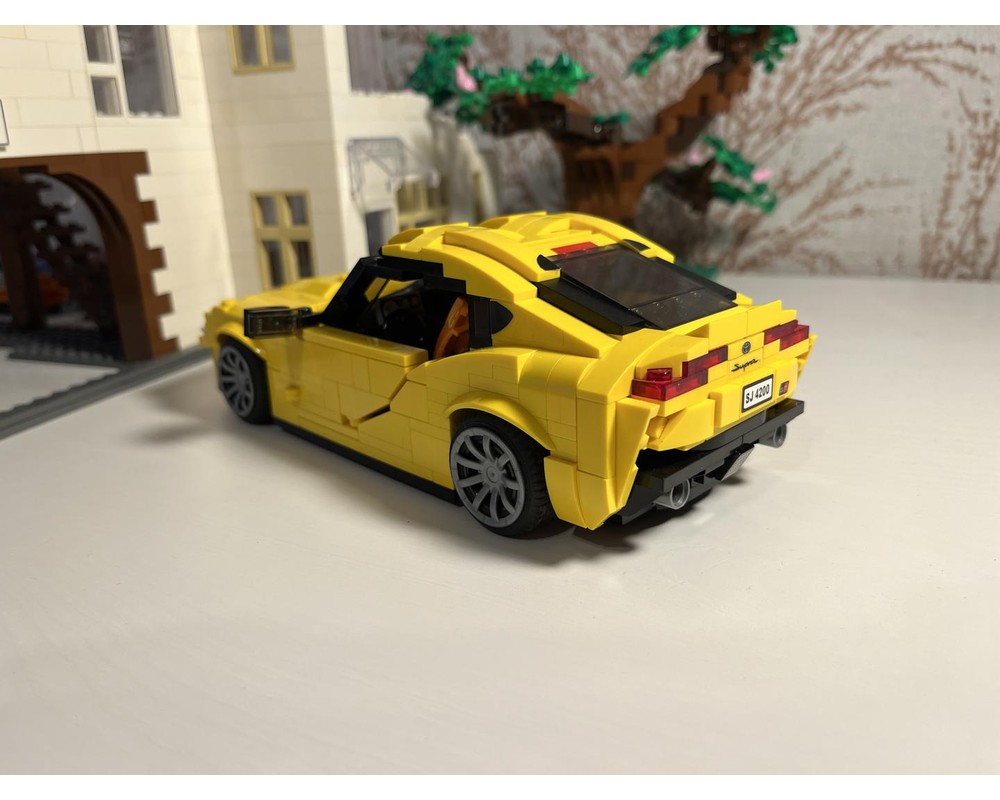 Lego Moc Toyota Supra A90 By Erglisg Rebrickable Build With Lego