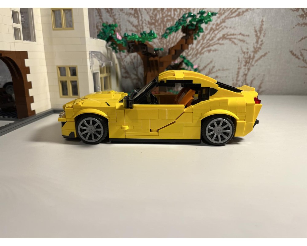 Lego Moc Toyota Supra A90 By Erglisg Rebrickable Build With Lego