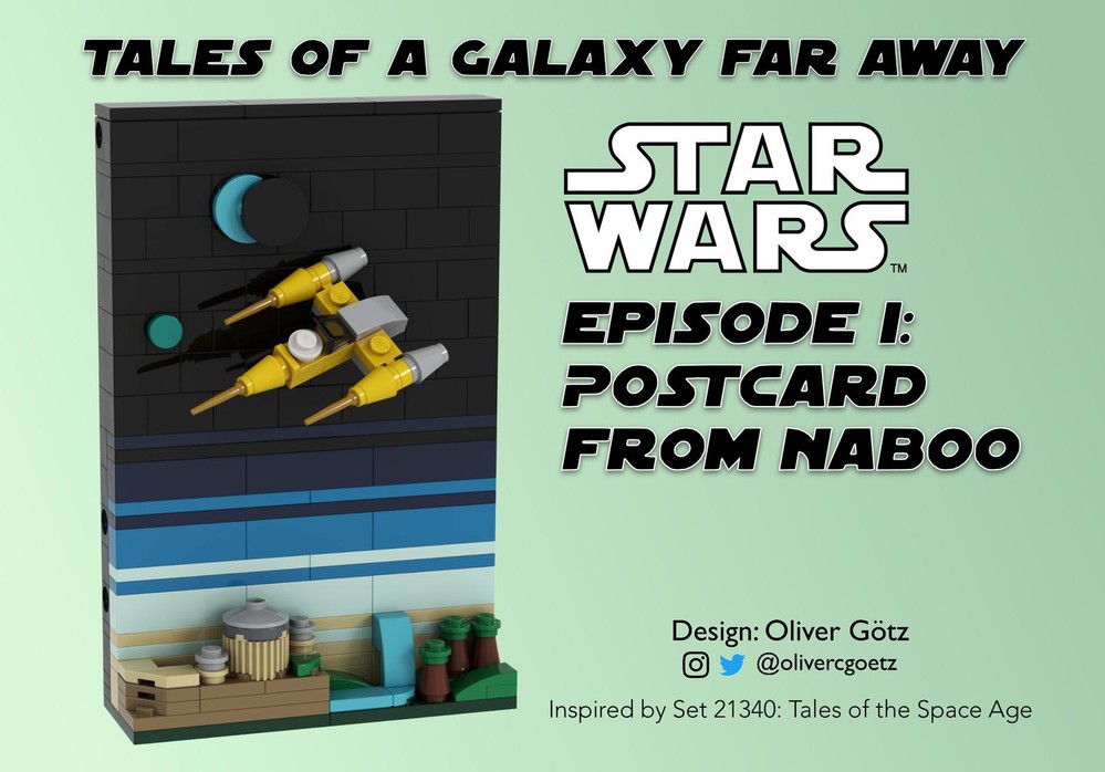 LEGO MOC Postcard from Naboo by olivercgoetz | Rebrickable - Build with ...