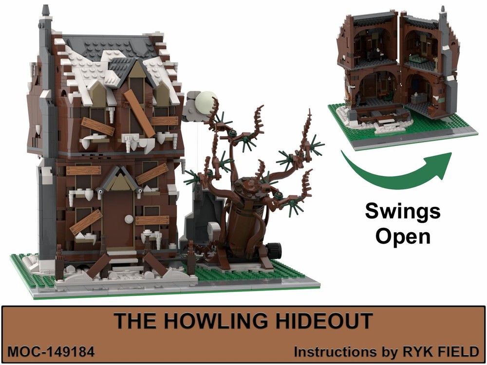 LEGO MOC The Howling Hideout by rykfield | Rebrickable - Build with LEGO
