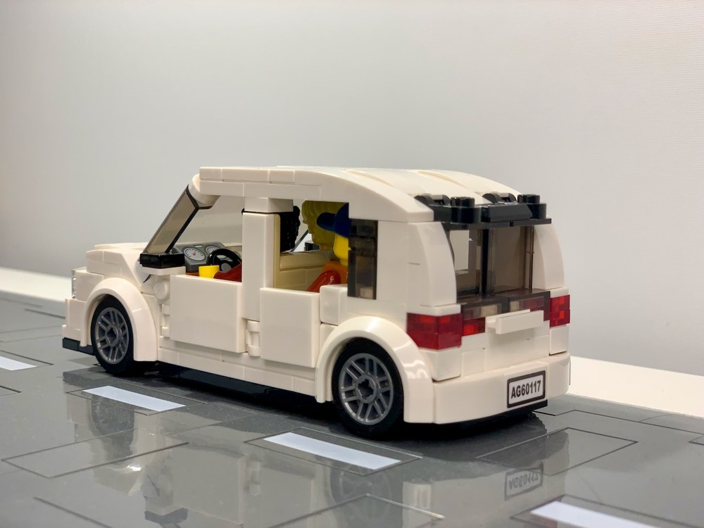 LEGO MOC Compact car #3 | hatchback | 6-wide | Minifigure-friendly by ...