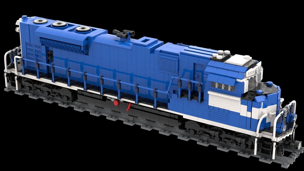 Sd70ace Lego Train Steam
