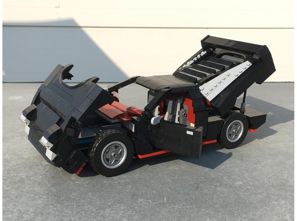 Lego Moc 10304 Ferrari F40 By Kirvet Rebrickable Build With Lego