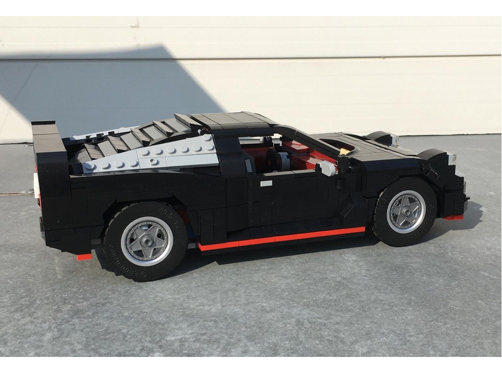 LEGO MOC 10304 Ferrari F40 by Kirvet | Rebrickable - Build with LEGO