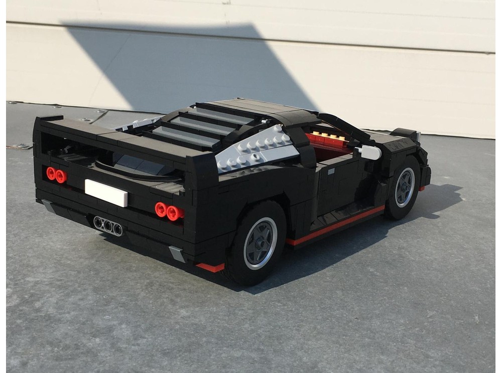 LEGO MOC 10304 Ferrari F40 by Kirvet | Rebrickable - Build with LEGO