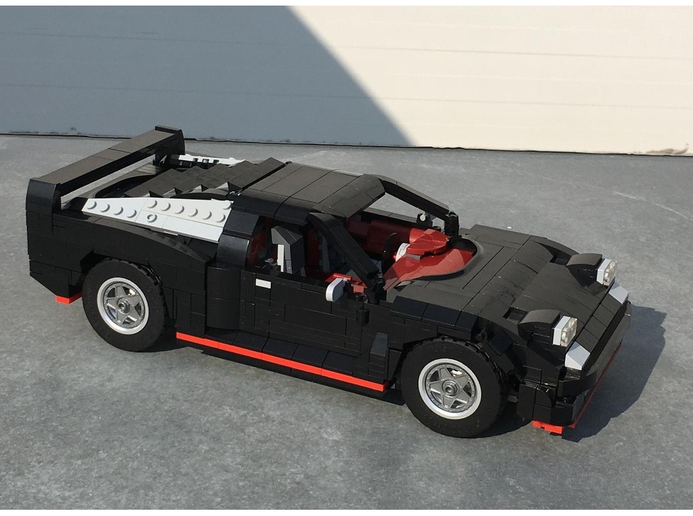 Lego Moc 10304 Ferrari F40 By Kirvet Rebrickable Build With Lego