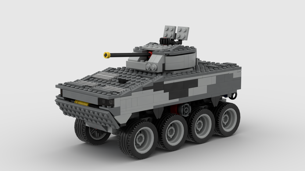 LEGO MOC-149225 6753 KTO Rosomak by Sztorm | Rebrickable - Build with LEGO