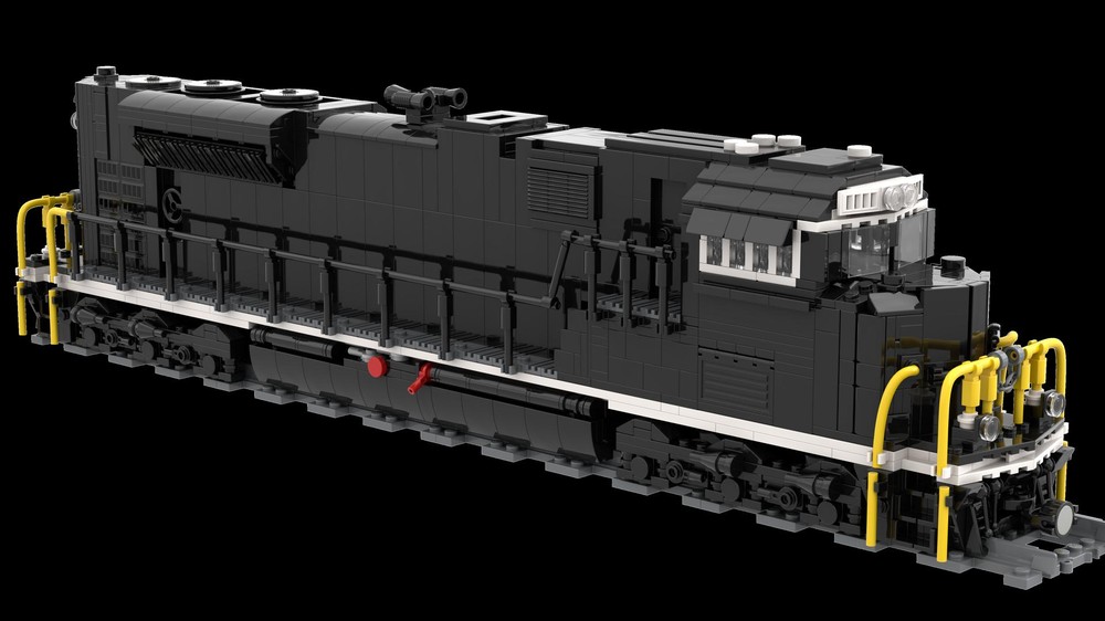 LEGO MOC-149227 EMD SD70Ace Norfolk Southern by Barduck | Rebrickable ...