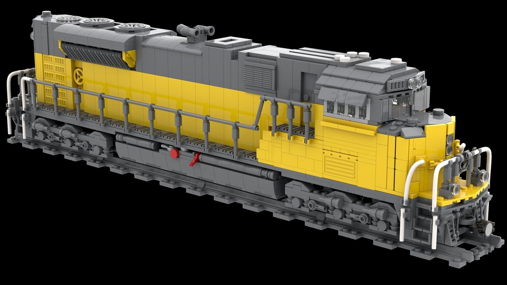 LEGO MOC EMD SD70Ace UNION PACIFIC by Barduck | Rebrickable - Build ...