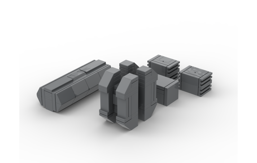 Lego Moc Container Pack By Thelegowolfpack Rebrickable Build With Lego