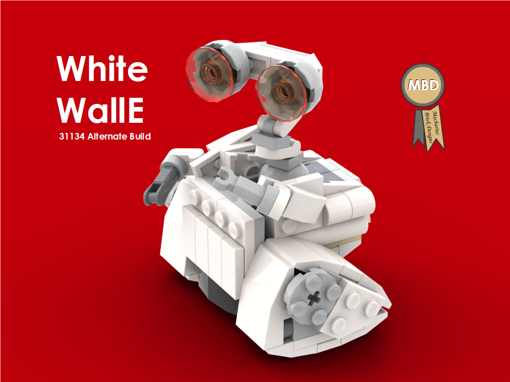 LEGO MOC White WallE, 31134 Alternate Build by Macharius | Rebrickable ...