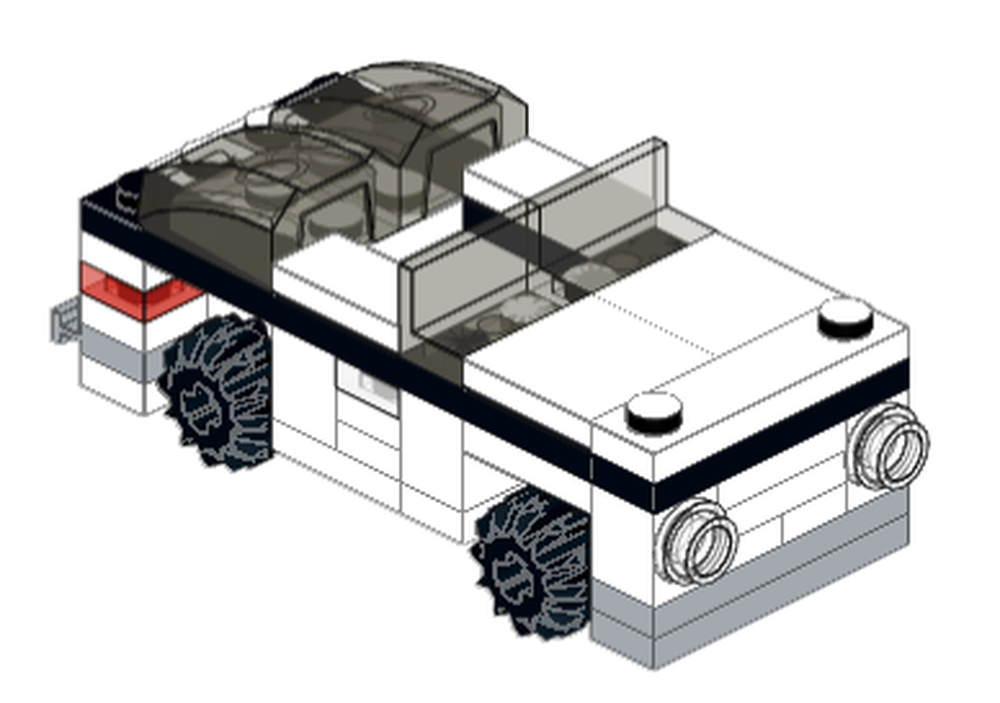 LEGO MOC Convertible by dr | Rebrickable - Build with LEGO