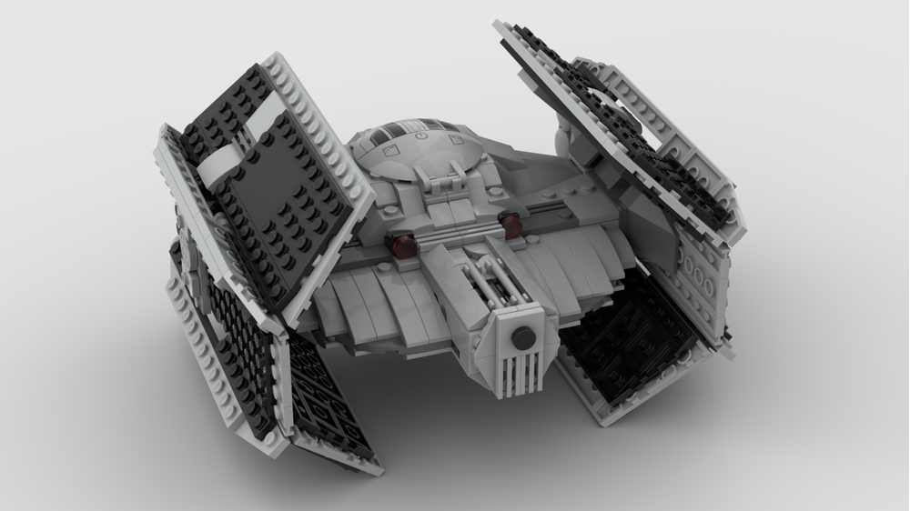 Lego Moc Tie Advanced X1 Modified By Fabian2 Rebrickable Build