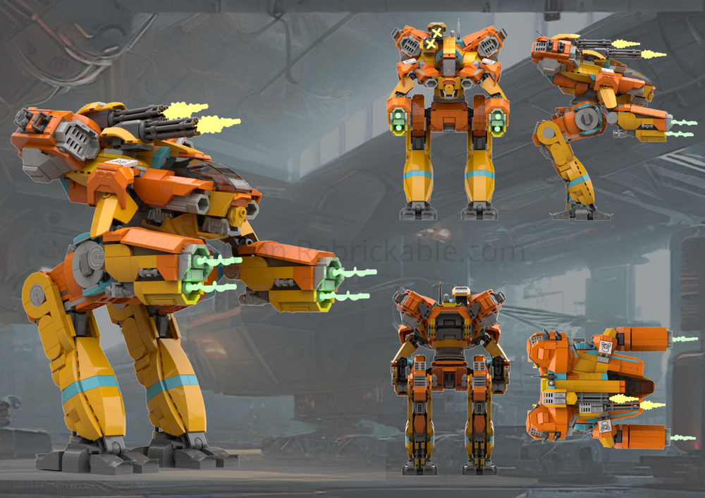 LEGO MOC-149248 Marauder MAD-5R+ Battletech Mechwarrior Mech by ...