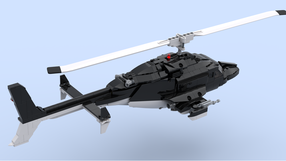 LEGO MOC MOCturnal AIRWOLF Bell 222 by MOCturnal | Rebrickable - Build ...