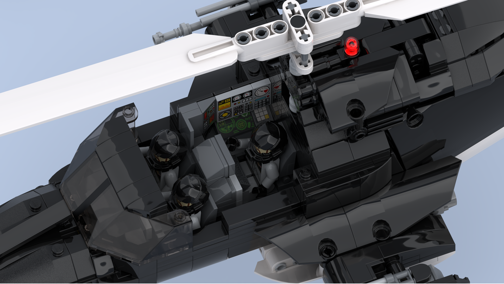 LEGO MOC MOCturnal AIRWOLF Bell 222 by MOCturnal | Rebrickable - Build ...