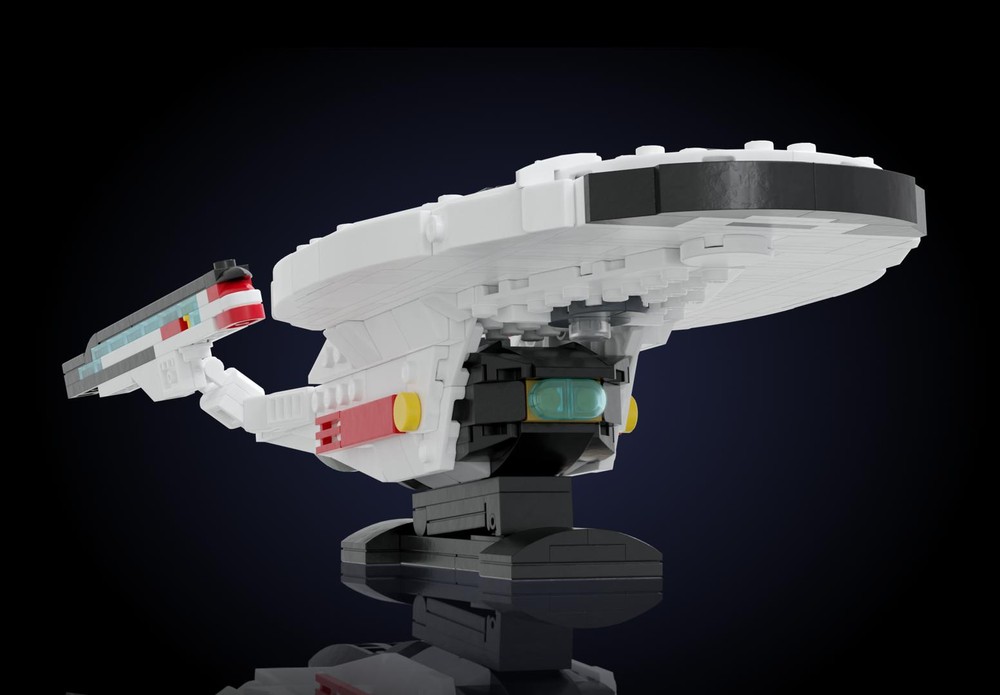 LEGO MOC USS Enterprise-F by Lilium Brick Yards | Rebrickable - Build ...