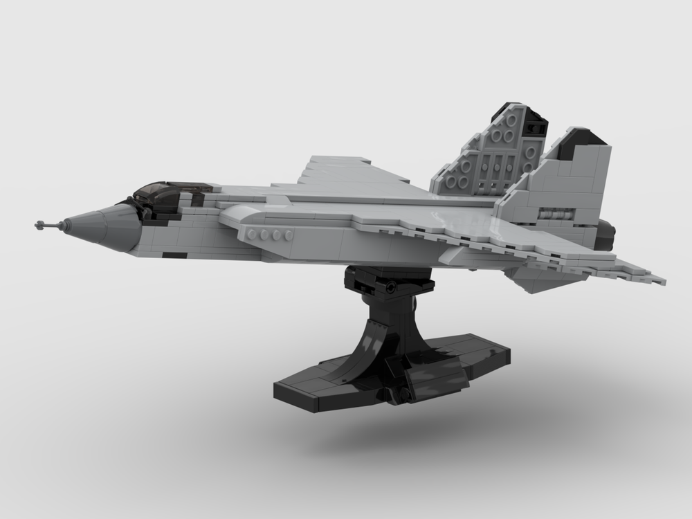 Lego Moc Plane Stand For Display Mkii By Brickosaurus Rebrickable