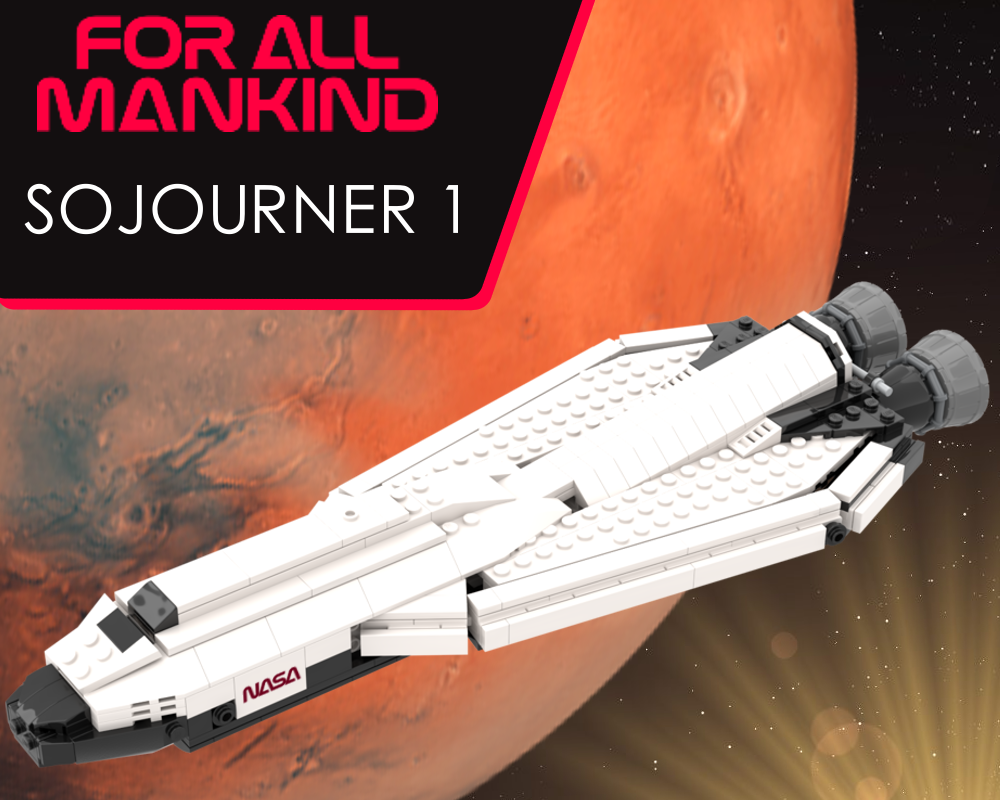 LEGO MOC Sojourner 1 - Mod of NightHawk11991's Sojourner - FAM [1:203 ...
