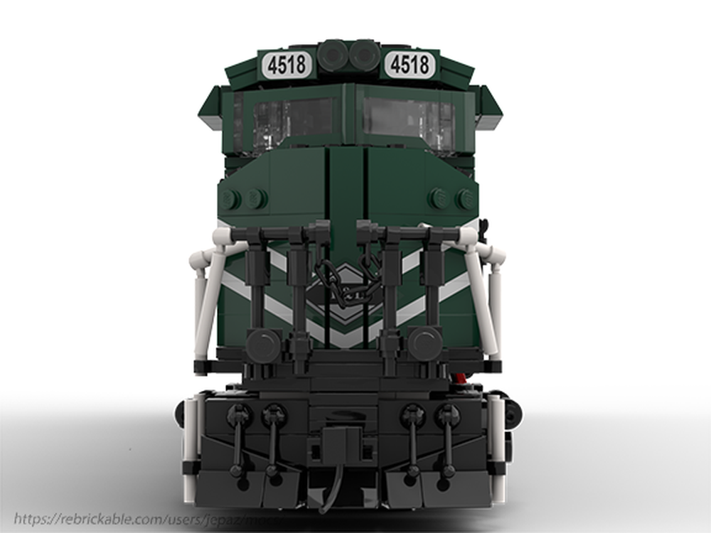 LEGO MOC Paducah and Louisville Railway (PAL) SD70MAC by jepaz ...