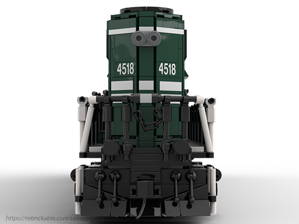LEGO MOC Paducah and Louisville Railway (PAL) SD70MAC by jepaz ...