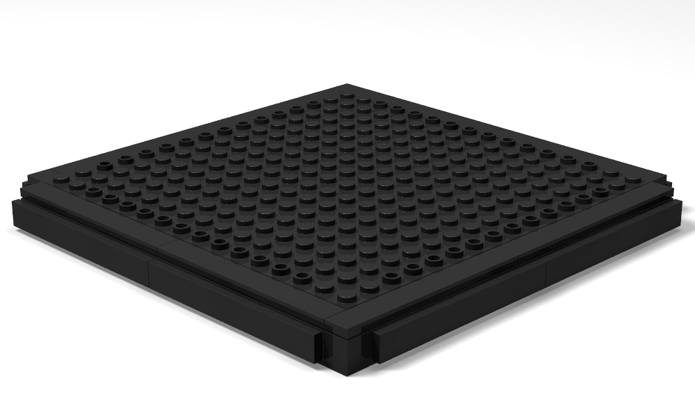 LEGO MOC Blank diorama base - small by Tiggerljc | Rebrickable - Build ...