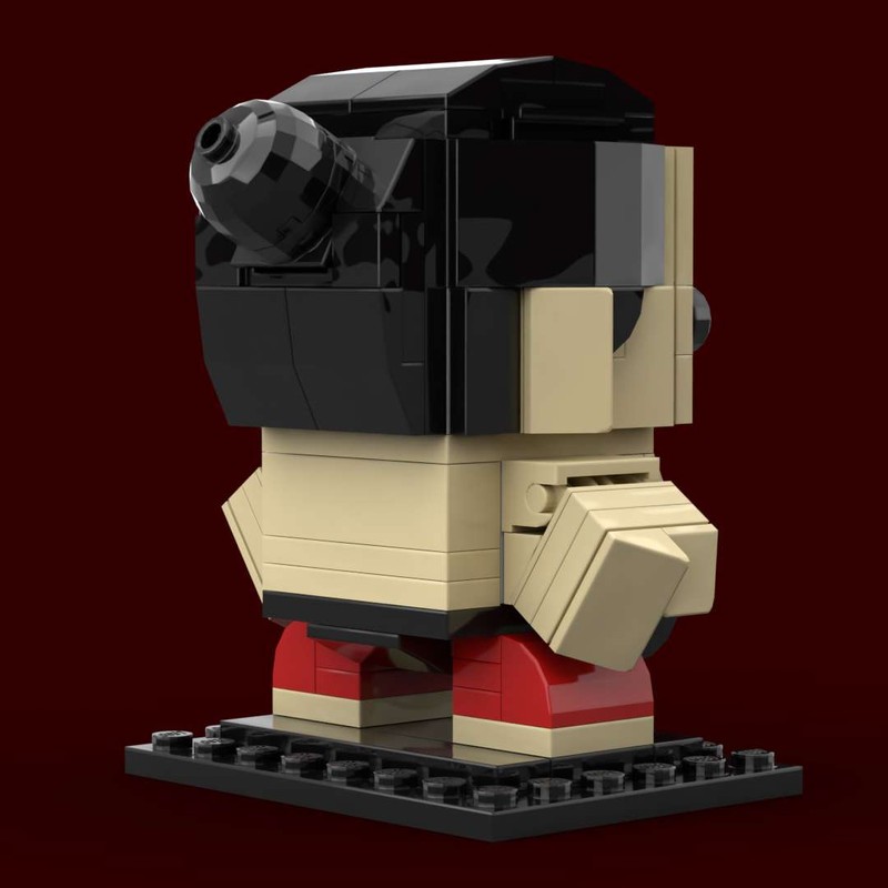 LEGO MOC Yokozuna WWE Brickheadz by Brickbaba | Rebrickable - Build ...