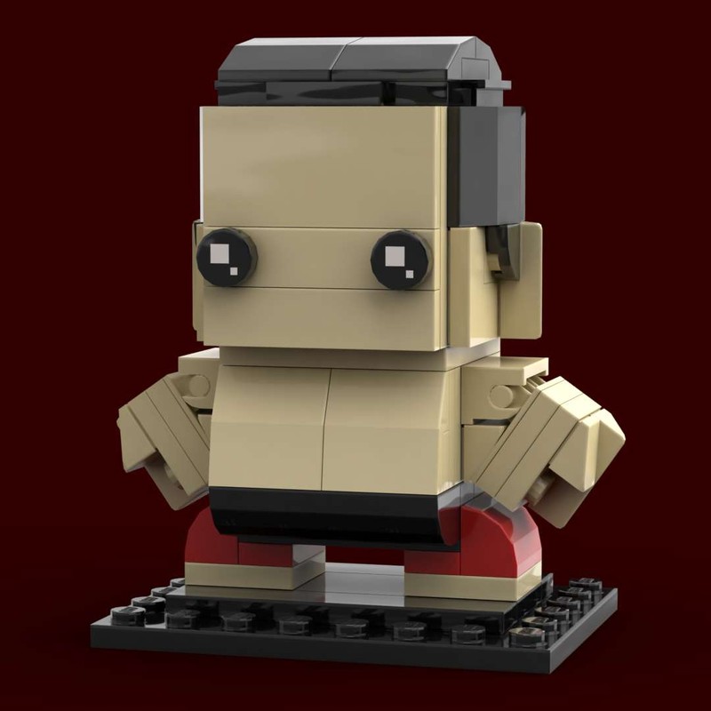LEGO MOC Yokozuna WWE Brickheadz by Desibricks | Rebrickable - Build ...