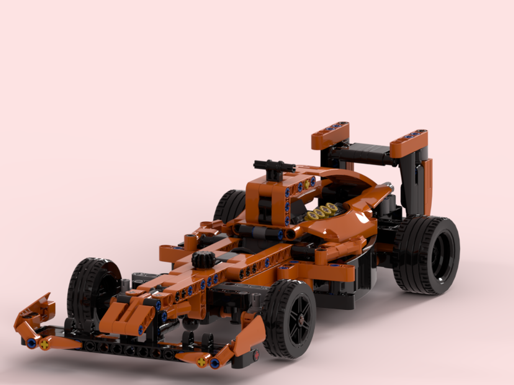 LEGO MOC 42093 - v8 F1 car by weal13 | Rebrickable - Build with LEGO