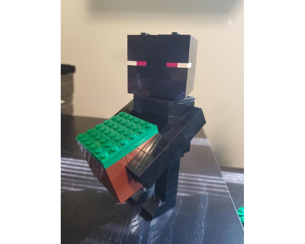 LEGO MOC Blocky Enderman by itsphlippy | Rebrickable - Build with LEGO
