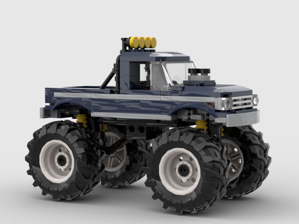 LEGO MOC Cannonball Run II 1984 Bigfoot Monster Truck by BrickMOCery ...